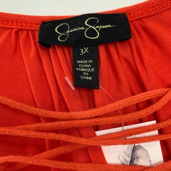 Jessica Simpson | Tops | Jessica Simpson Paprika Athena Top 3x Nwt ...